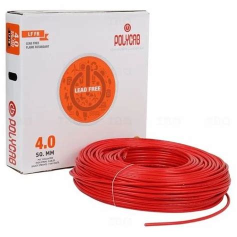 4 Sqmm Polycab Wire At Rs 1534 Roll Polycab Wire In Gurugram ID