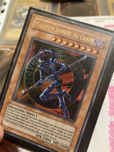 Yu Gi Oh Magicien Sombre Du Chaos Ioc Fr Rare Ebay