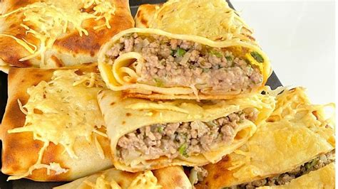 DELICIEUSES CRÊPES SALÉES AU FROMAGE ET A LA VIANDE HACHÉE YouTube