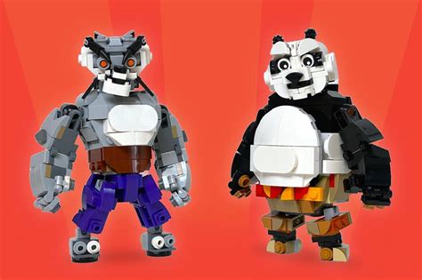 LEGO Kung Fu Panda Comes With A Posable Design A Jiggling Belly And A