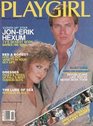 Playgirl Magazine Issue Dated November Jon Erik Hexum Cover