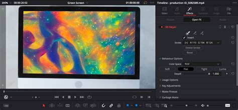 Davinci Resolve Green Screen How To Edit Footage How To Remove