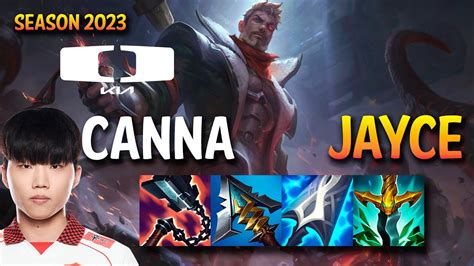 Dk Canna Jayce Vs K Sante Top Kr Ranked Youtube