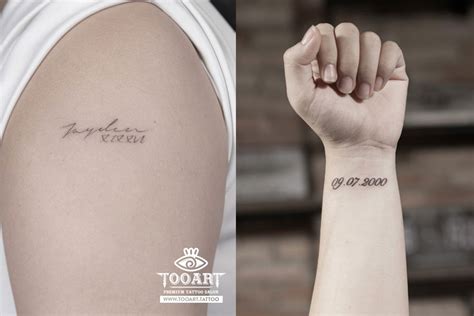 Thiết kế Hình xăm mini năm sinh độc đáo và lạ mắt nhất