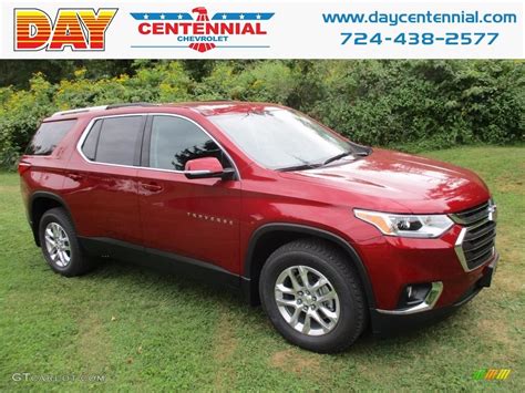 Cajun Red Tintcoat Chevrolet Traverse Lt Awd Photo