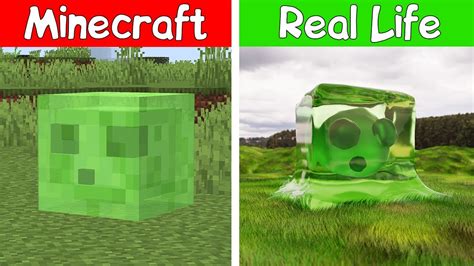 Real Life Slime Minecraft