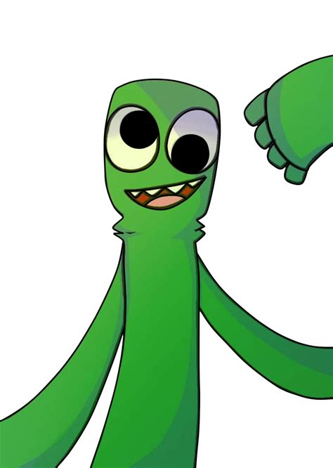 Green Rainbow Friends Wallpapers Wallpaper Cave