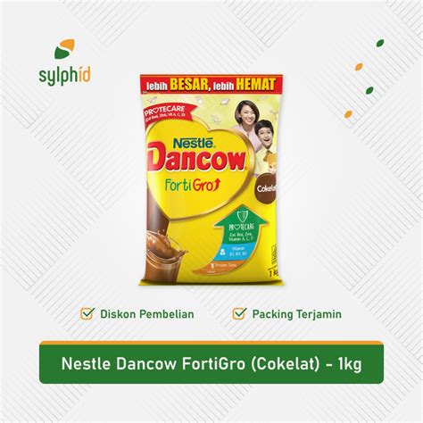 Jual Nestle Dancow FortiGro Cokelat 1 Kg Susu Bubuk Anak Rasa Coklat