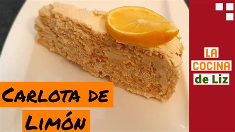 Carlota de Limón Delicioso Postre de verano fácil y rápido YouTube