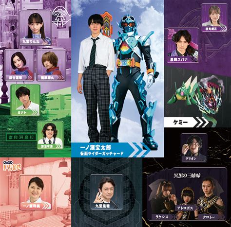 登場人物仮面ライダーガッチャードテレビ朝日