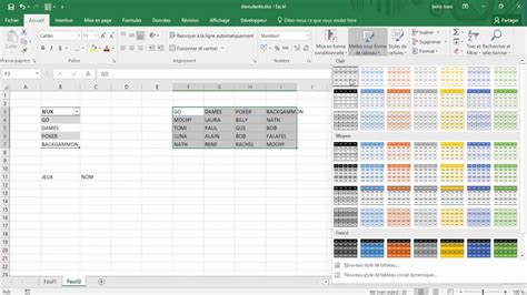 Comment Faire Une Liste D Roulante Sur Excel