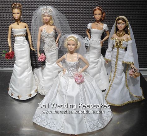 Barbie Doll Wedding Dresses