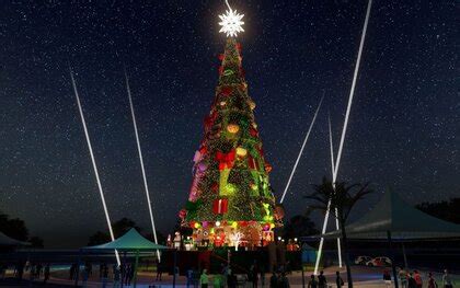Inaugura O Da Rvore De Natal De S O Paulo No Parque Villa Lobos J