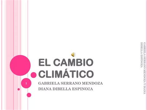 PPT El cambio climático PowerPoint Presentation free download ID