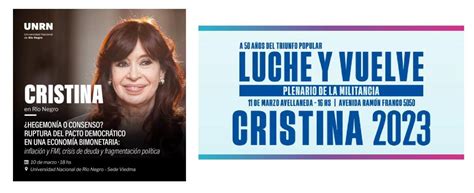 Con guiño electoral Cristina Kirchner reaparecerá en un acto en Río