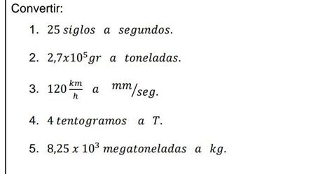 Ay Denme Con Estos Ejercicios El Tema Es De Conversion Y Cancelaci N De