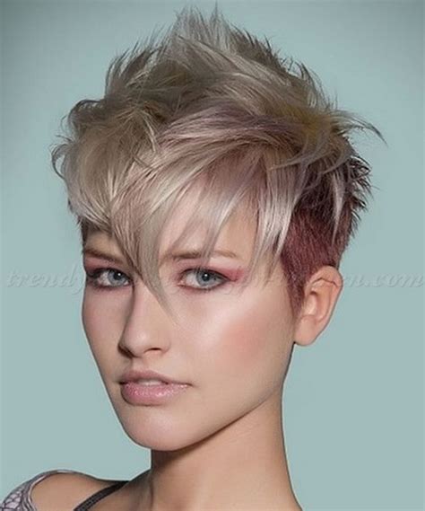 Glowing Undercut Short Hairstyles For Women Page Of