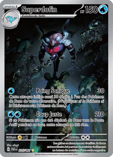Superdofin Écarlate et Violet Destinées de Paldea 225 Poképédia