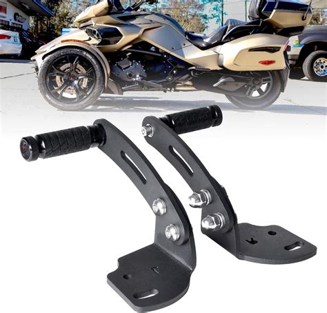 Amazon Can Am Spdyer Rt Highway Pegs Black Pegs