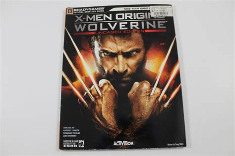 X Men Origins Wolverine Uncaged Edition Official Strategy Guide