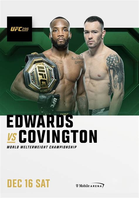 UFC 296 Edwards Vs Covington Streaming Online