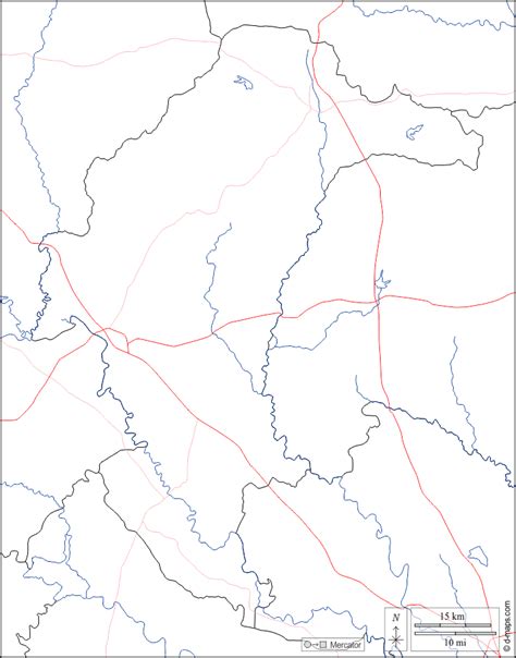 Yasothon mapa livre mapa em branco livre mapa livre do esboço mapa