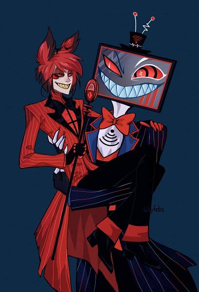 Hazbin Hotel Alastor Vox