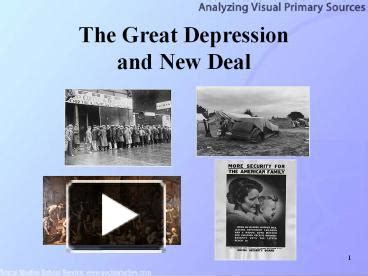 Ppt The Great Depression And New Deal Powerpoint Presentation Free