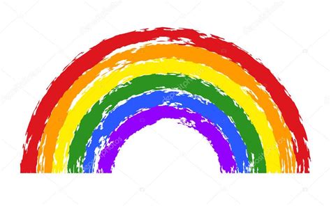 Vector gay pride design elements rainbow smear Símbolos de orgullo