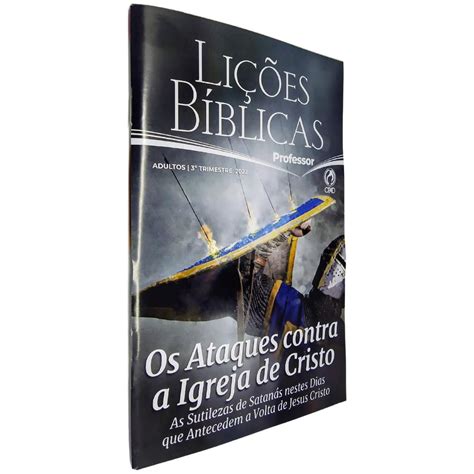 Revista Cpad Li Es B Blicas Ebd Trimestre Adulto Professor
