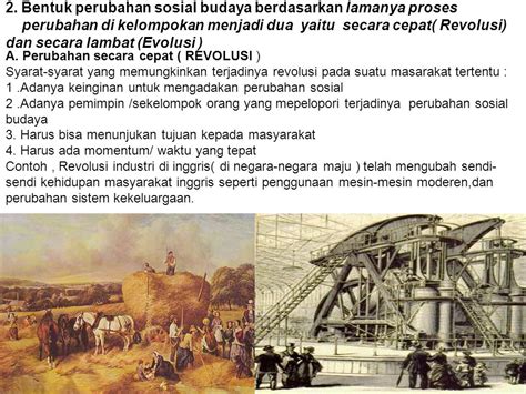 10 Macam Bentuk Perubahan Sosial