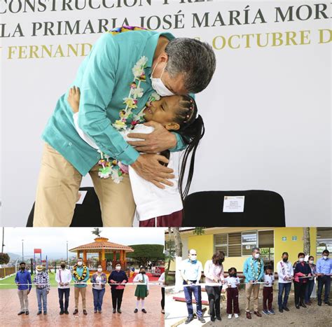 En San Fernando inaugura Rutilio Escandón aulas y el Parque Central
