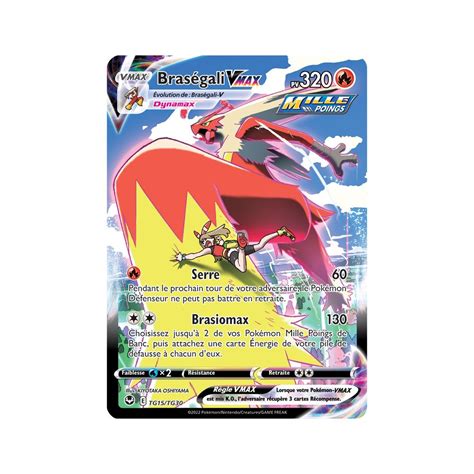 Bras Gali Vmax Full Art Ultra Rare Tg Tg Epee Et Bouclier