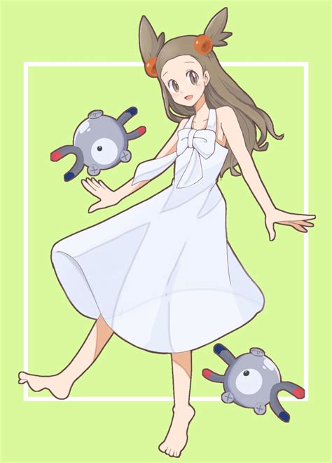 Magnemite And Jasmine Pokemon And 1 More Drawn By Hanecco Arumican