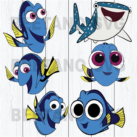 Finding Dory Disney Svg Cutting Files For Cricut Svg Dxf Eps Png