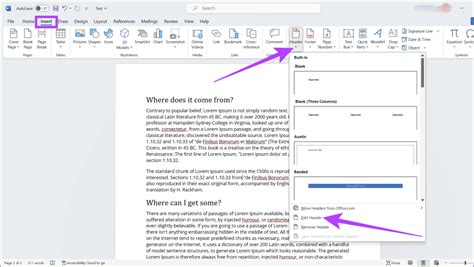 How To Put Different Headers And Footers On Different Pages In Word