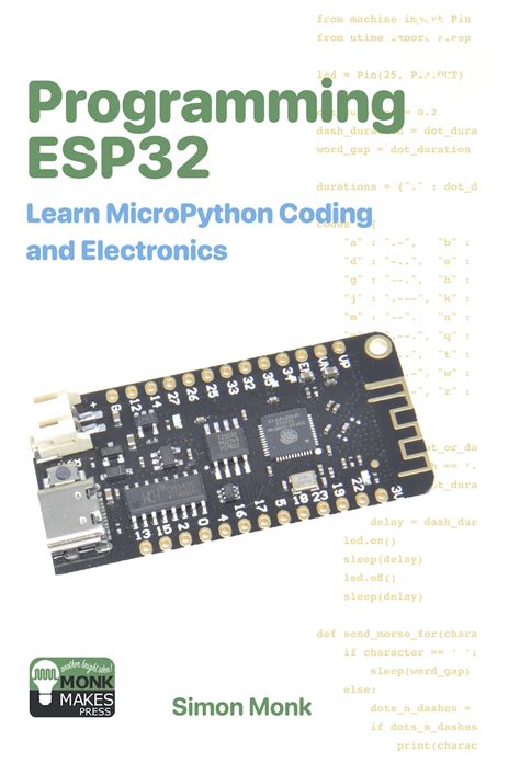 Announcement New ESP32 MicroPython Book ESP32 Forum