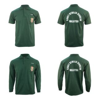 Tshirt TKRS Tunas Kadet Remaja Sekolah Rendah Shopee Malaysia