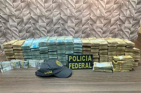 PF apreende mais de R 1 6 milhão em operação contra desvios de