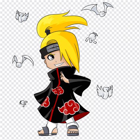 Deidara Sasori Kakuzu Itachi Uchiha Hidan Naruto Manga Chibi