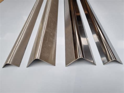 75mm X 30mm Stainless Steel Bright Polished Angle