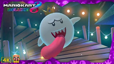 Mario Kart 8 Deluxe DLC ⁴ᴷ Cherry Cup 200cc 3 Star Rank King Boo