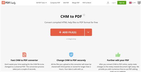 how to convert chm to pdf free online ways updf
