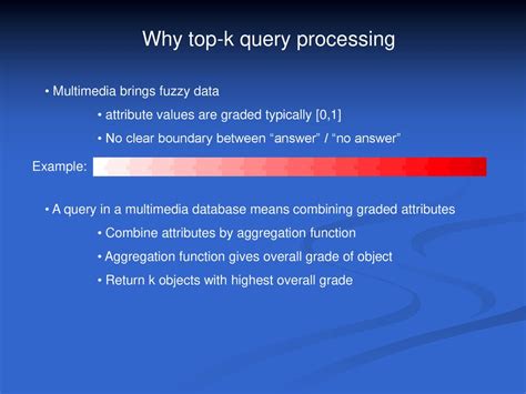 top k query processing ppt download