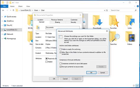 how to encrypt folder in windows 10