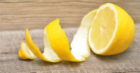 Ne jetez plus la peau de votre citron elle pourrait être utile pour