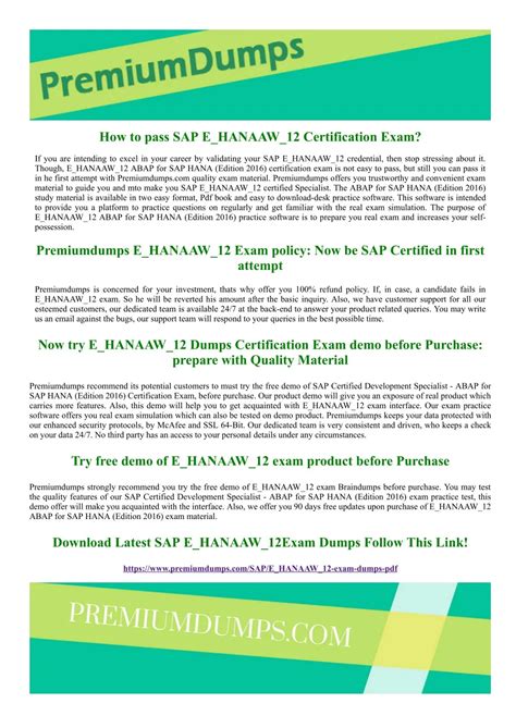 Ppt Sap Certified Development Specialist Abap For Sap Hana Edition
