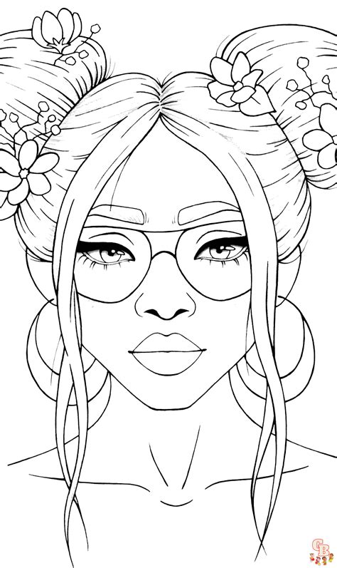 Pictures To Color Printable People