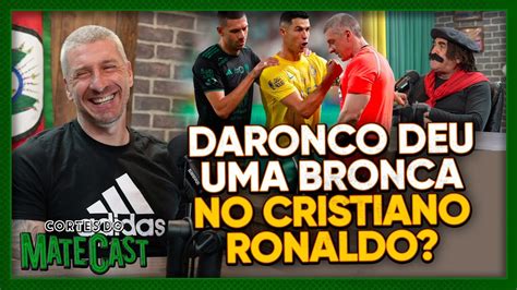 JUIZ DARONCO DEU UMA BRONCA NO CRISTIANO RONALDO MATECAST YouTube