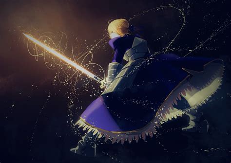 Vertical Anime Girls Fan Art Fgo Fate Series Fatezero Arturia Pendragon Women With